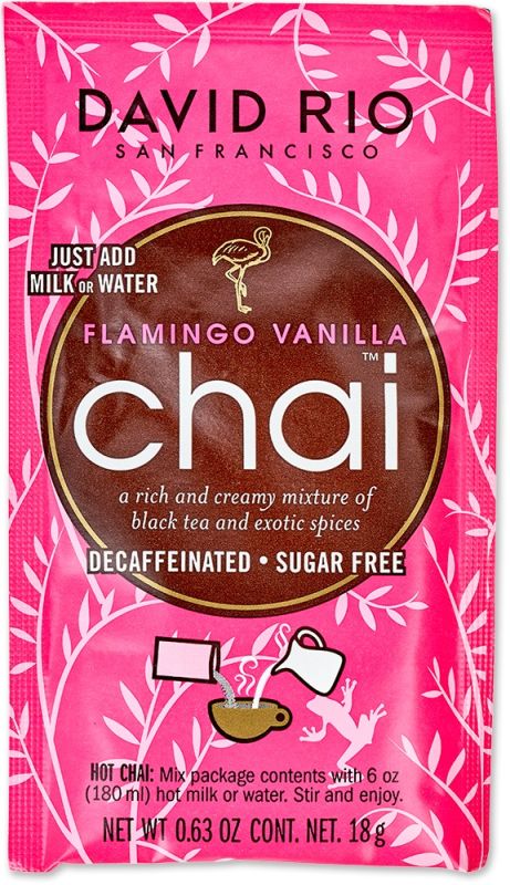 David Rio - Sachets - Flamingo Vanilla Chai (12 x18 g) | 11020